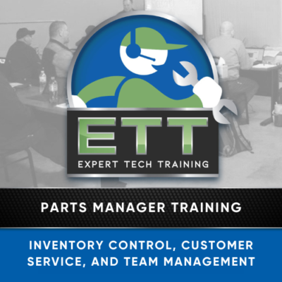 Parts Manager Training: Inventory Control, Customer Service, and Team ...